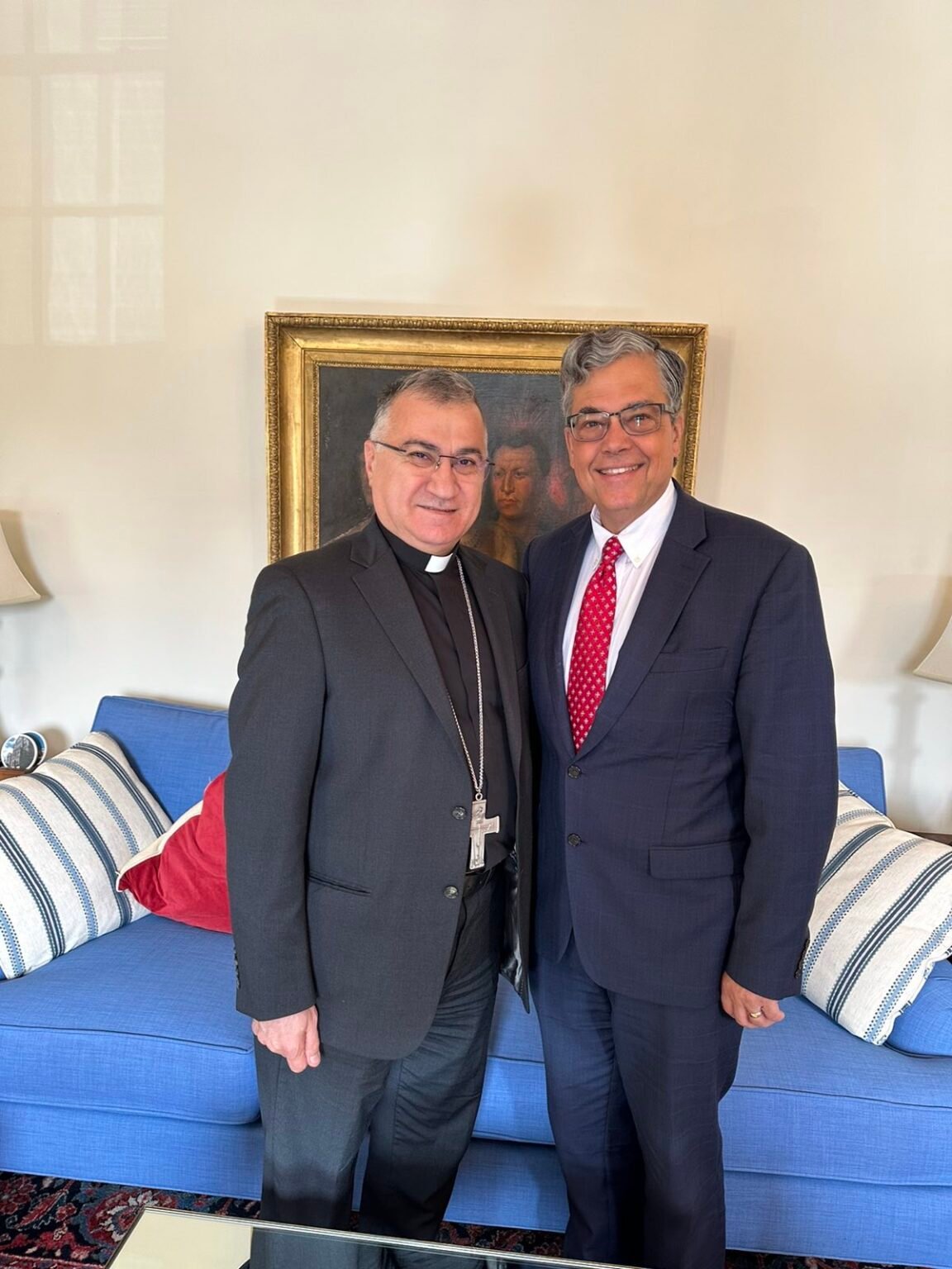 Archbishop Bashar Warda, and Dr. Nazar Shabila Visit the Catholic ...